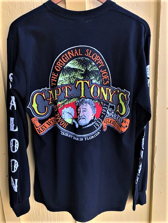 CLASSIC LOGO L/S – Capt Tony's Saloon